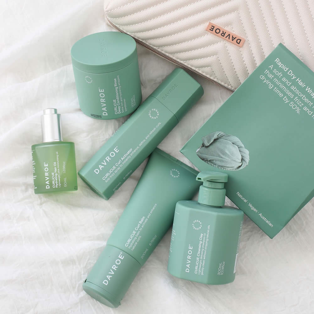 Davroe Curlicue Collection | Curl Definition, Hydration & Frizz Control ...